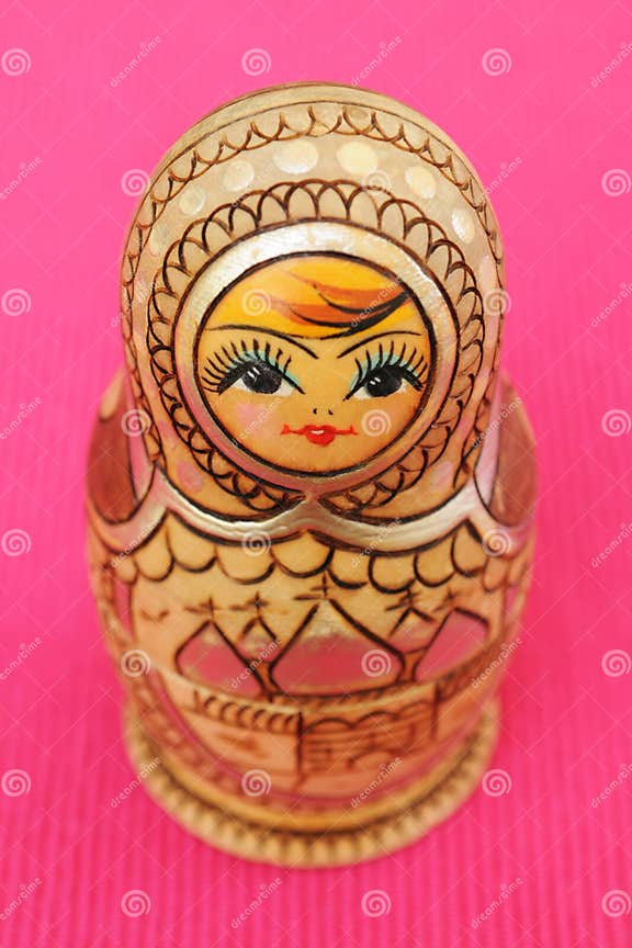 Babushka Doll stock image. Image of handycraft, open - 18646847