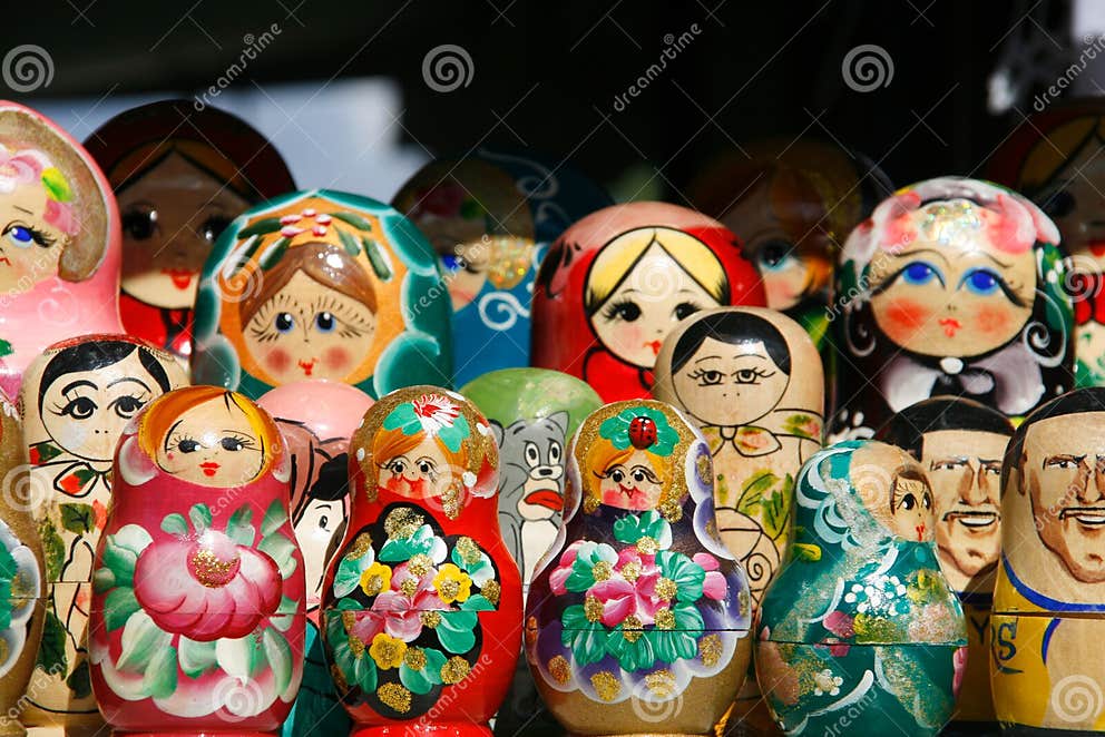 Babushka dolls stock photo. Image of hungary, color, hungarian - 10842662