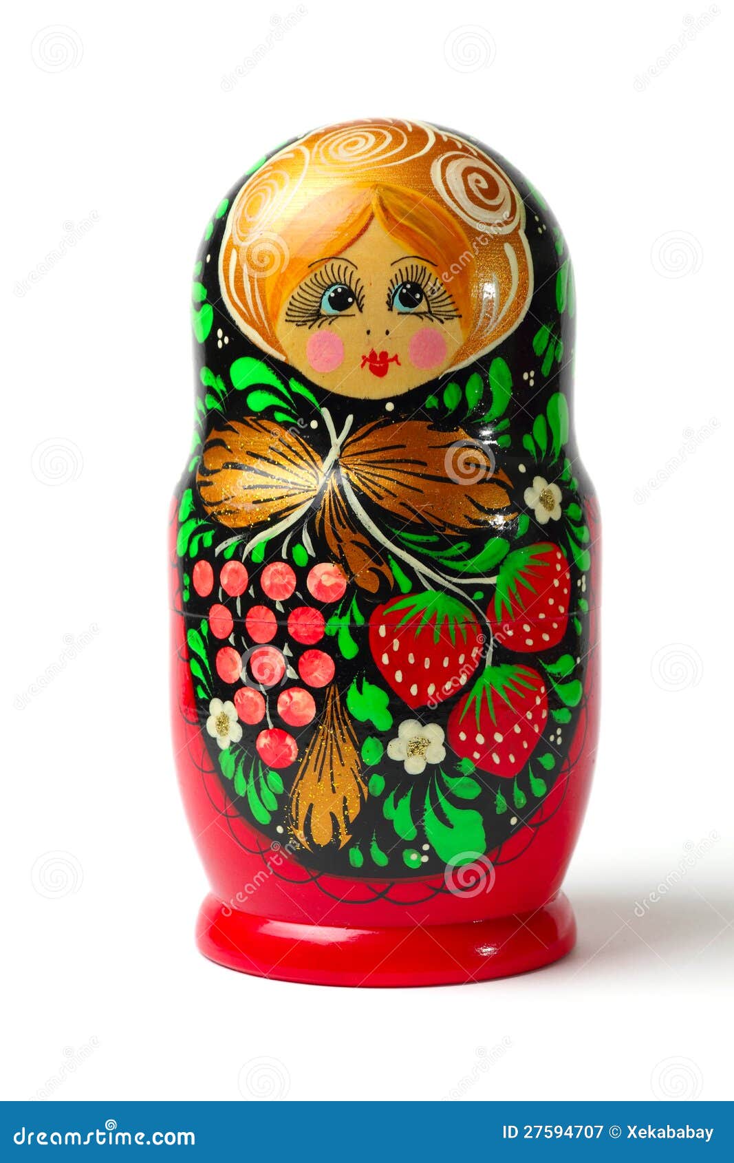 Babushka Matreshka stock image. Image of russia, isolated - 27594707