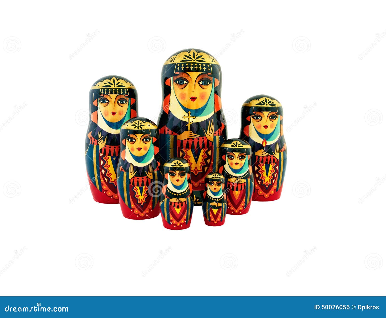 Babushka Traditional Russian Dolls Stock Photo - Image of russian ...