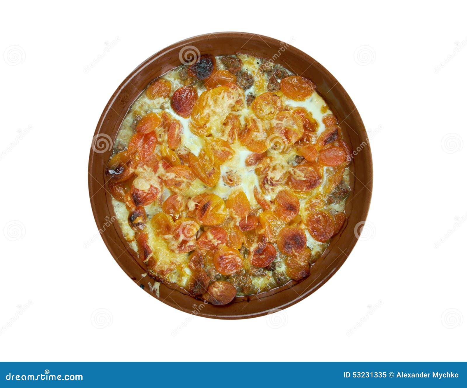 Babute stock image. Image of beef, africa, recipe, cheese - 53231335