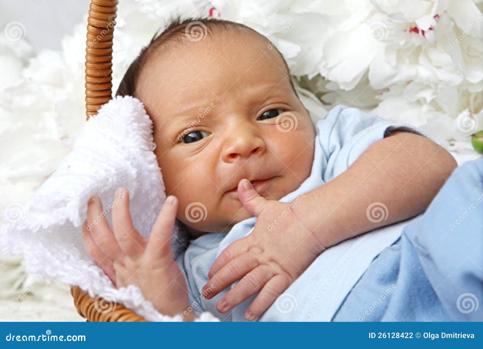 Baby 10 days old stock photo. Image of close, facial - 26128422