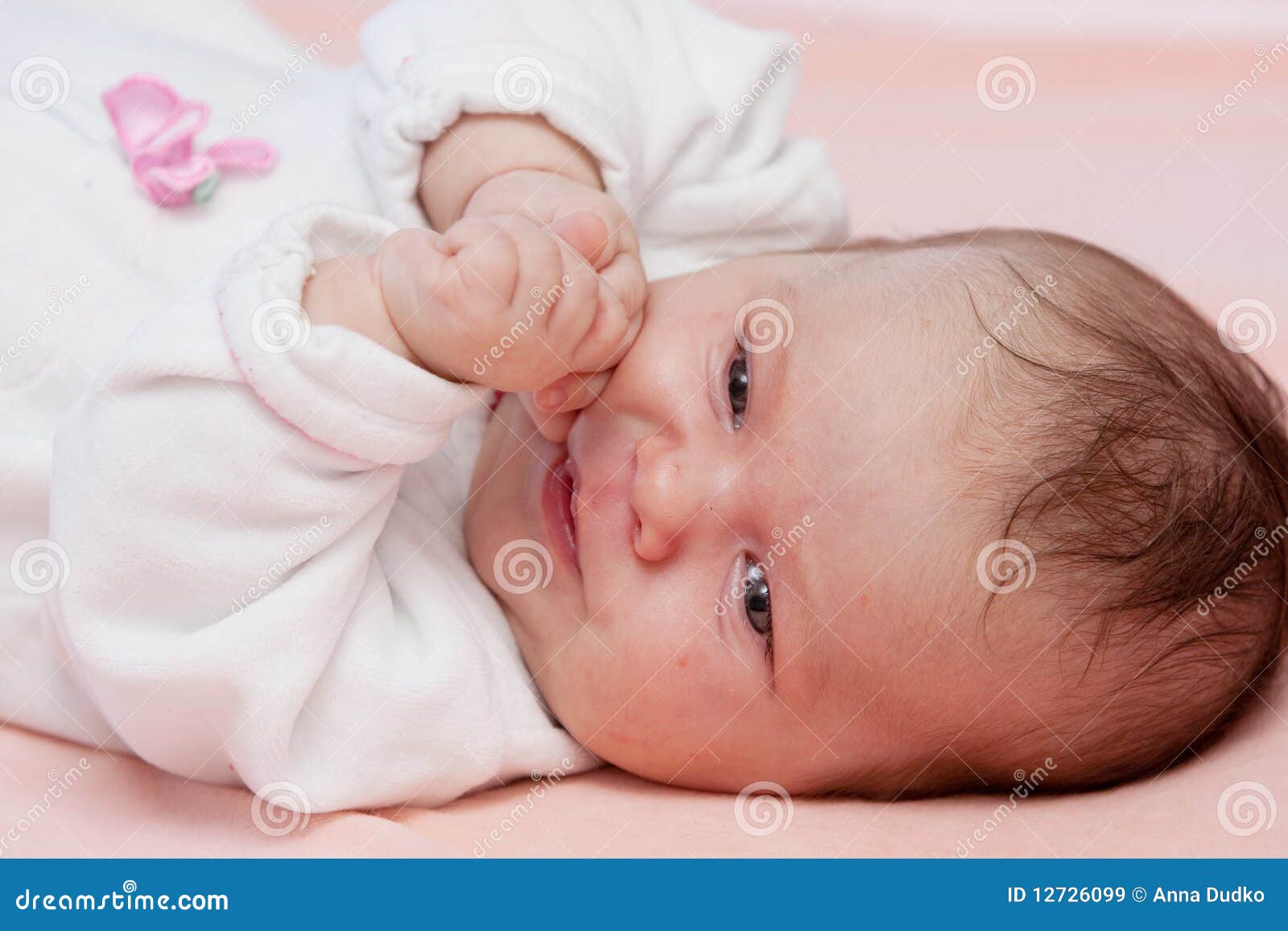 Baby stock image. Image of infancy, born, face, cute - 12726099