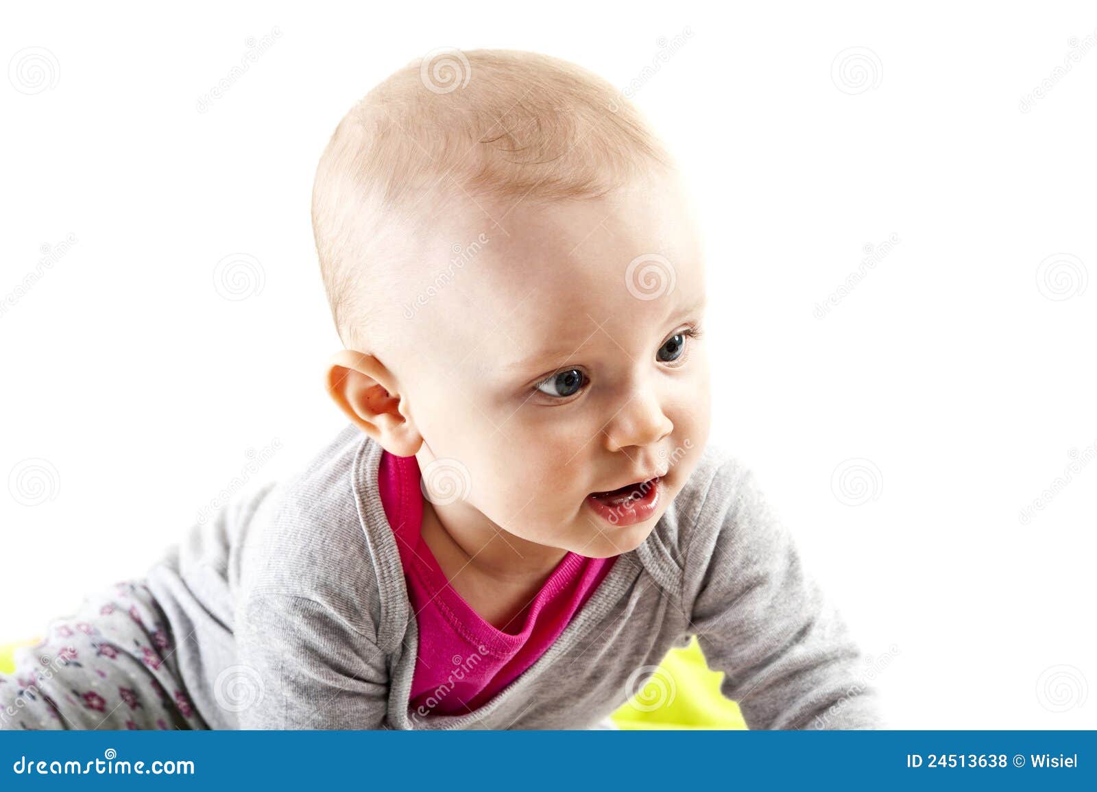 Baby stock photo. Image of emotion, adorable, isolated - 24513638