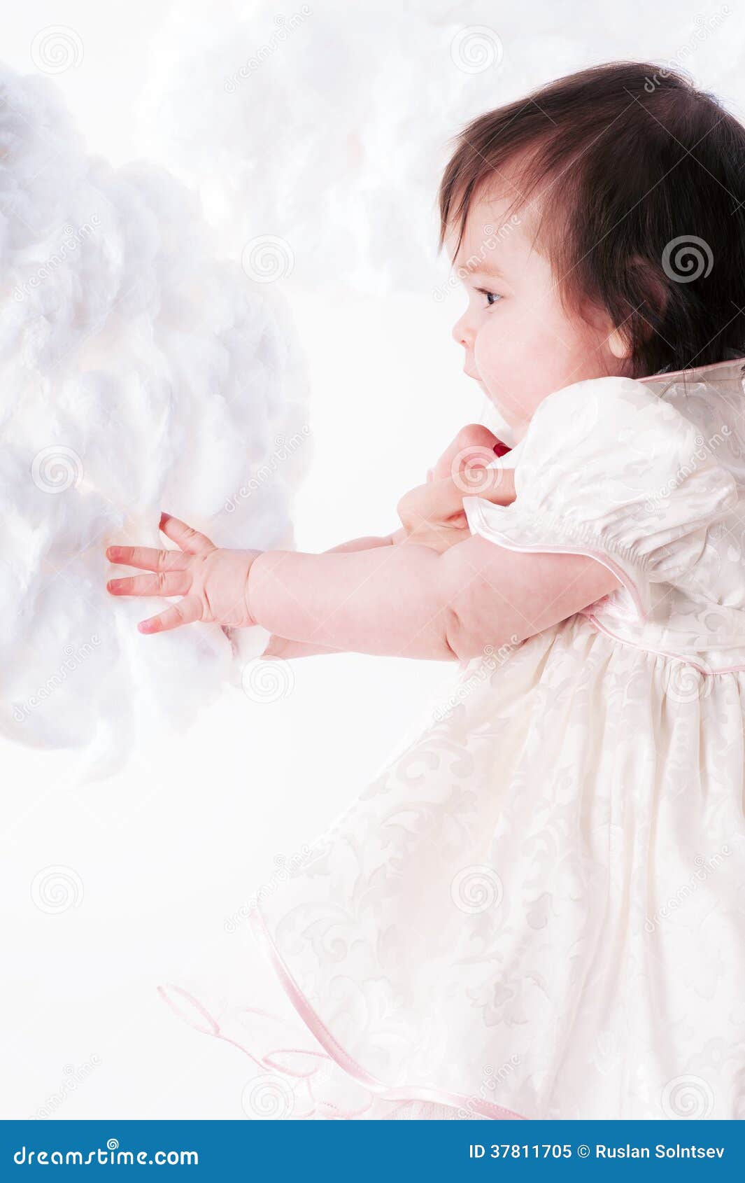 Baby stock image. Image of girl, baby, attractive, child - 37811705