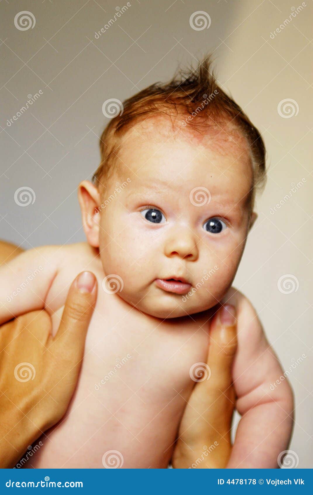 Baby stock photo. Image of tenderness, face, looking, child - 4478178