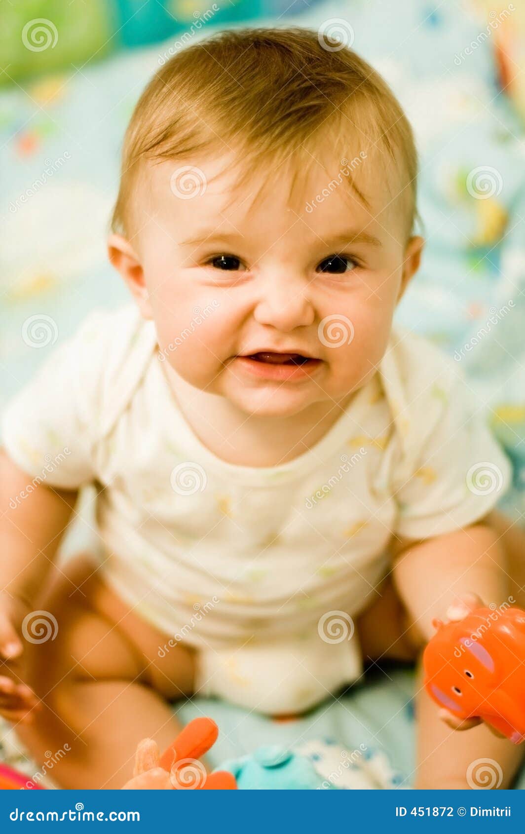 Baby stock photo. Image of feeding, baby, friend, happiness - 451872