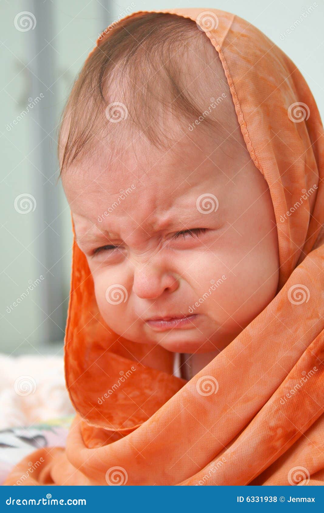 Baby stock photo. Image of european, unhappy, portrait - 6331938