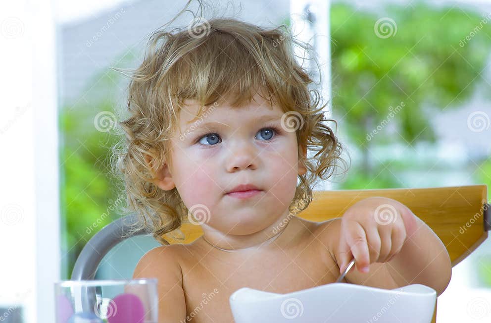 Baby stock photo. Image of jolly, eyes, comfortable, child - 6548010