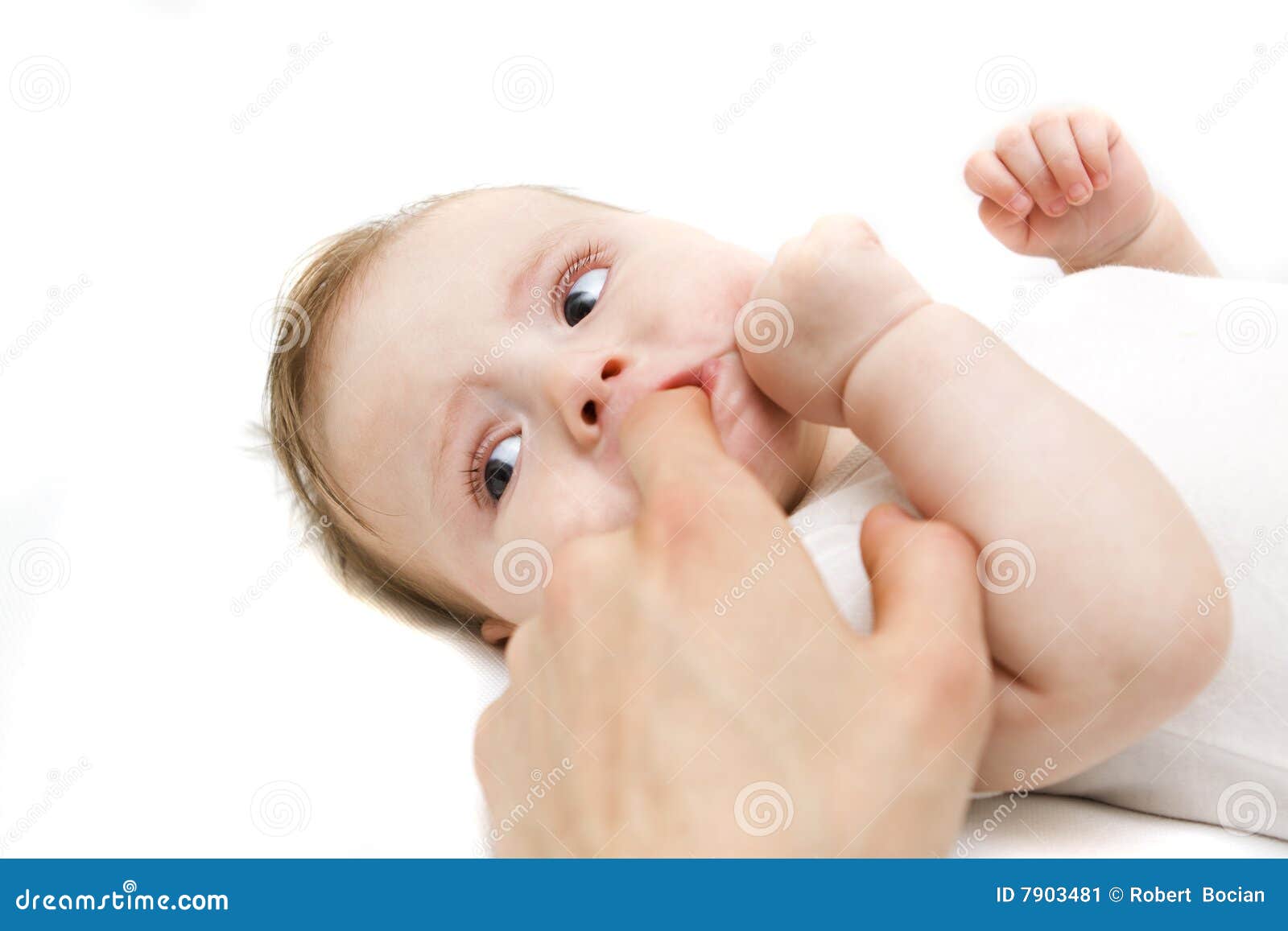 Baby stock image. Image of healthy, cute, adorable, happiness - 7903481