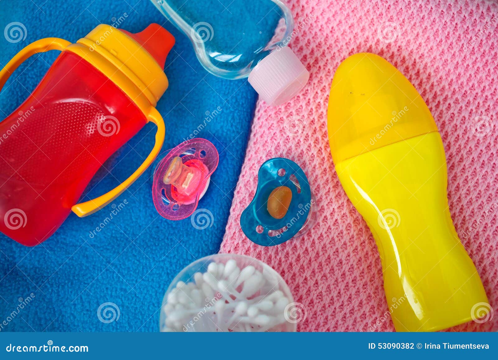 Baby accessories stock photo. Image of newborn, liquid - 53090382