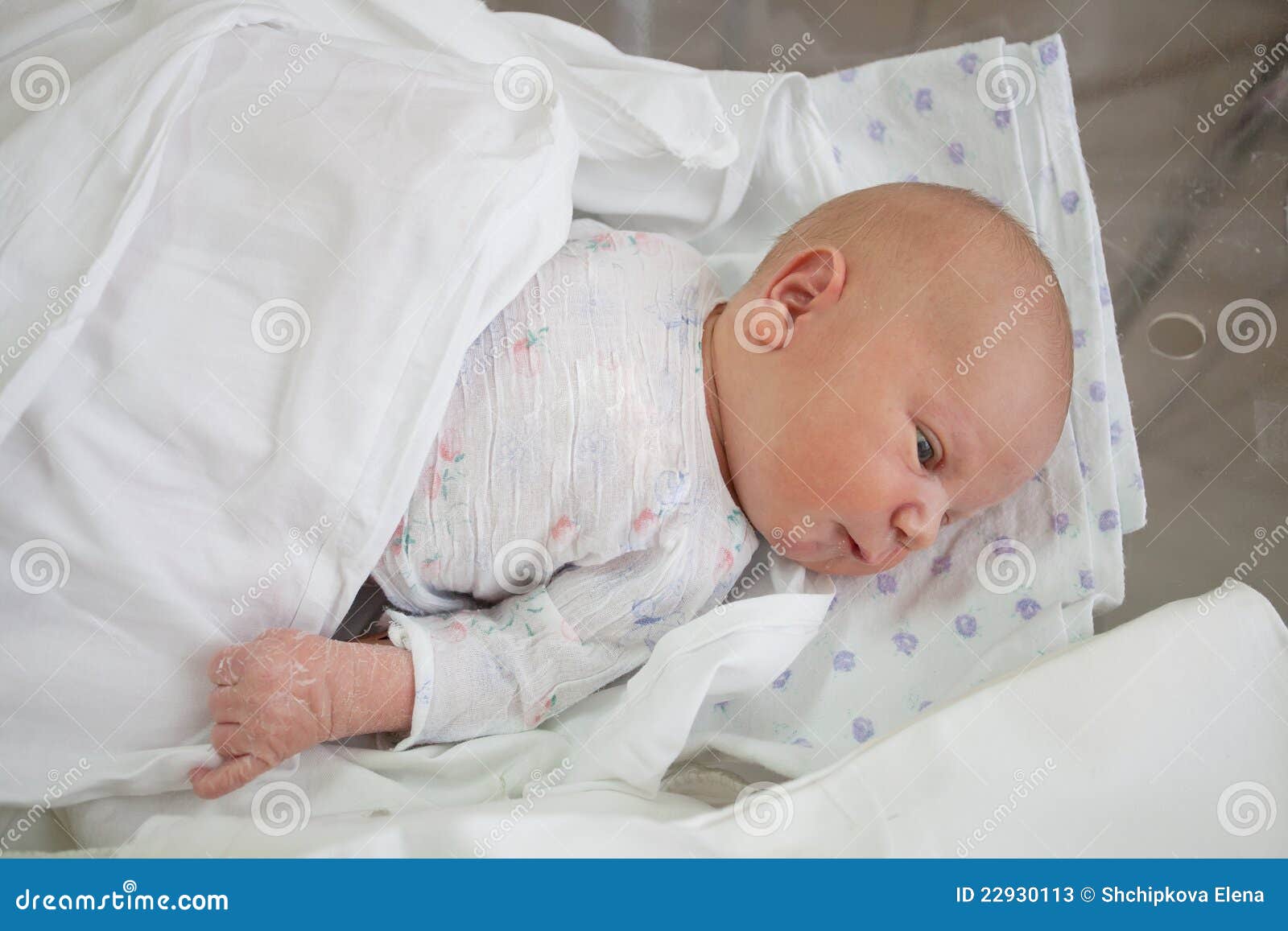 Baby at the age of 4 days stock image. Image of days - 22930113