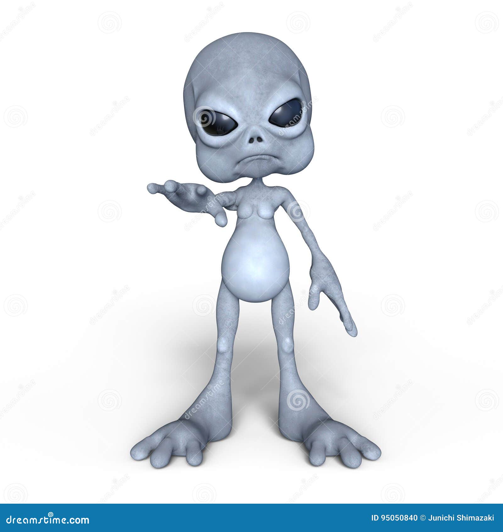 Baby alien stock illustration. Illustration of flying - 95050840