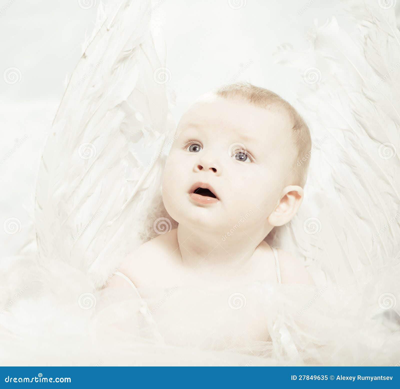Baby angel stock image. Image of angel, infant, cute - 27849635