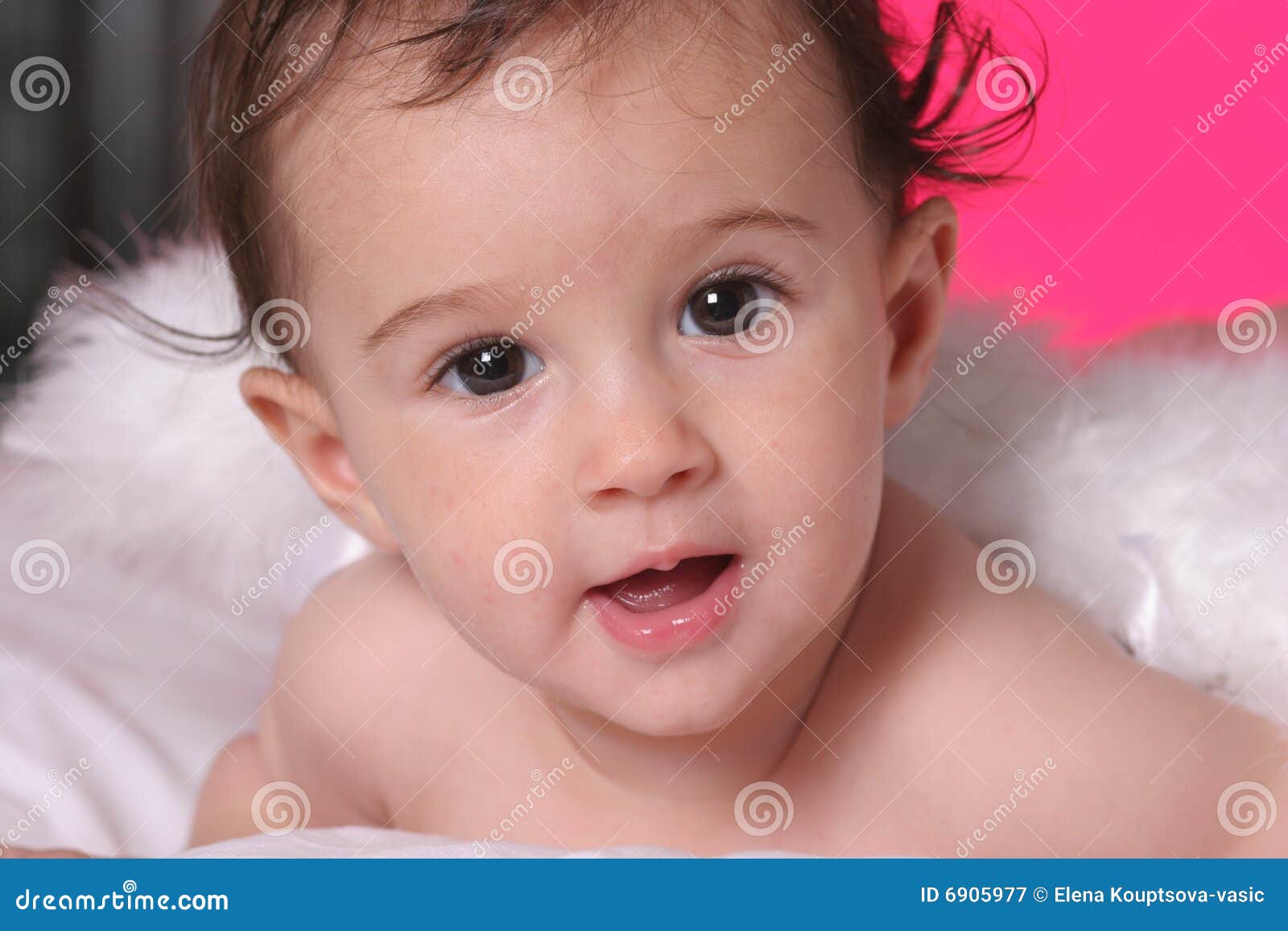 Baby With Angel Wings Picture. Image: 6905977