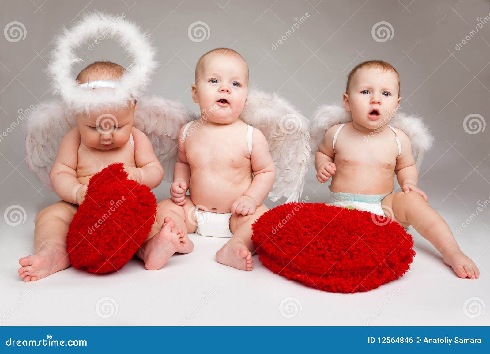Baby angels stock photo. Image of people, adorable, infants - 12564846