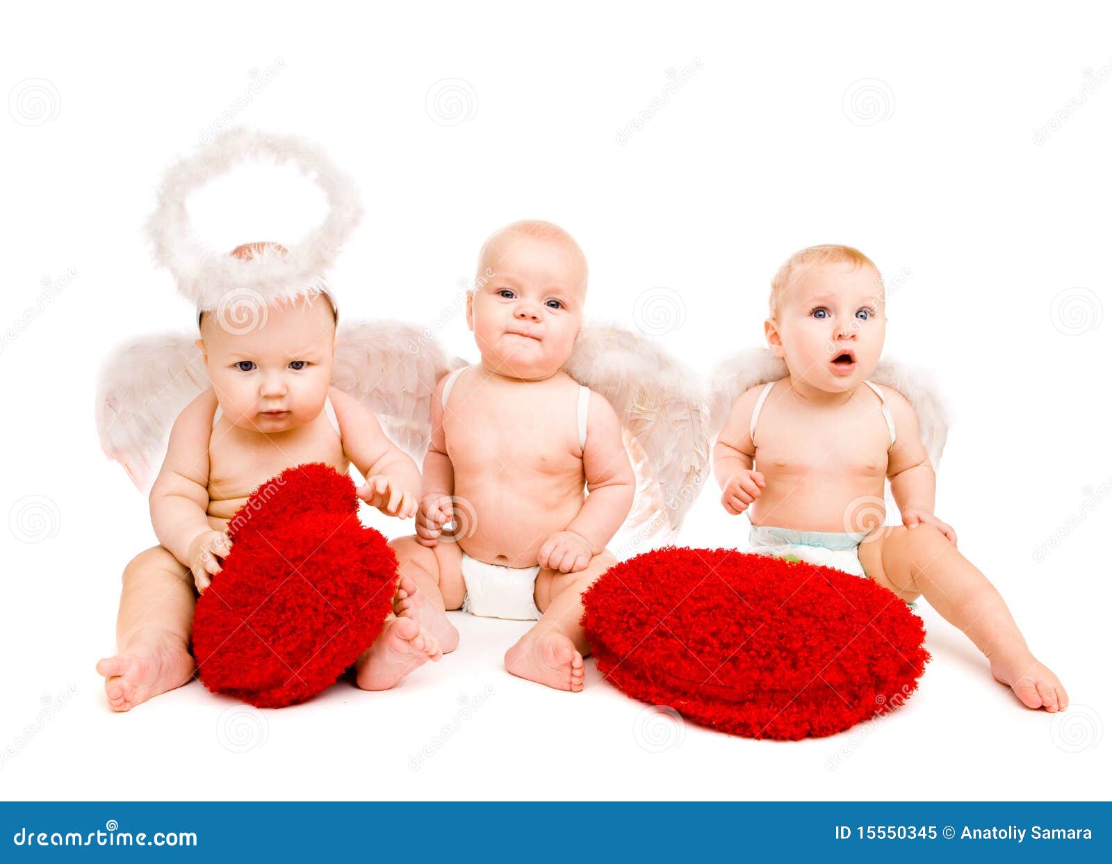 Baby angels stock image. Image of brother, heart, friendship - 15550345