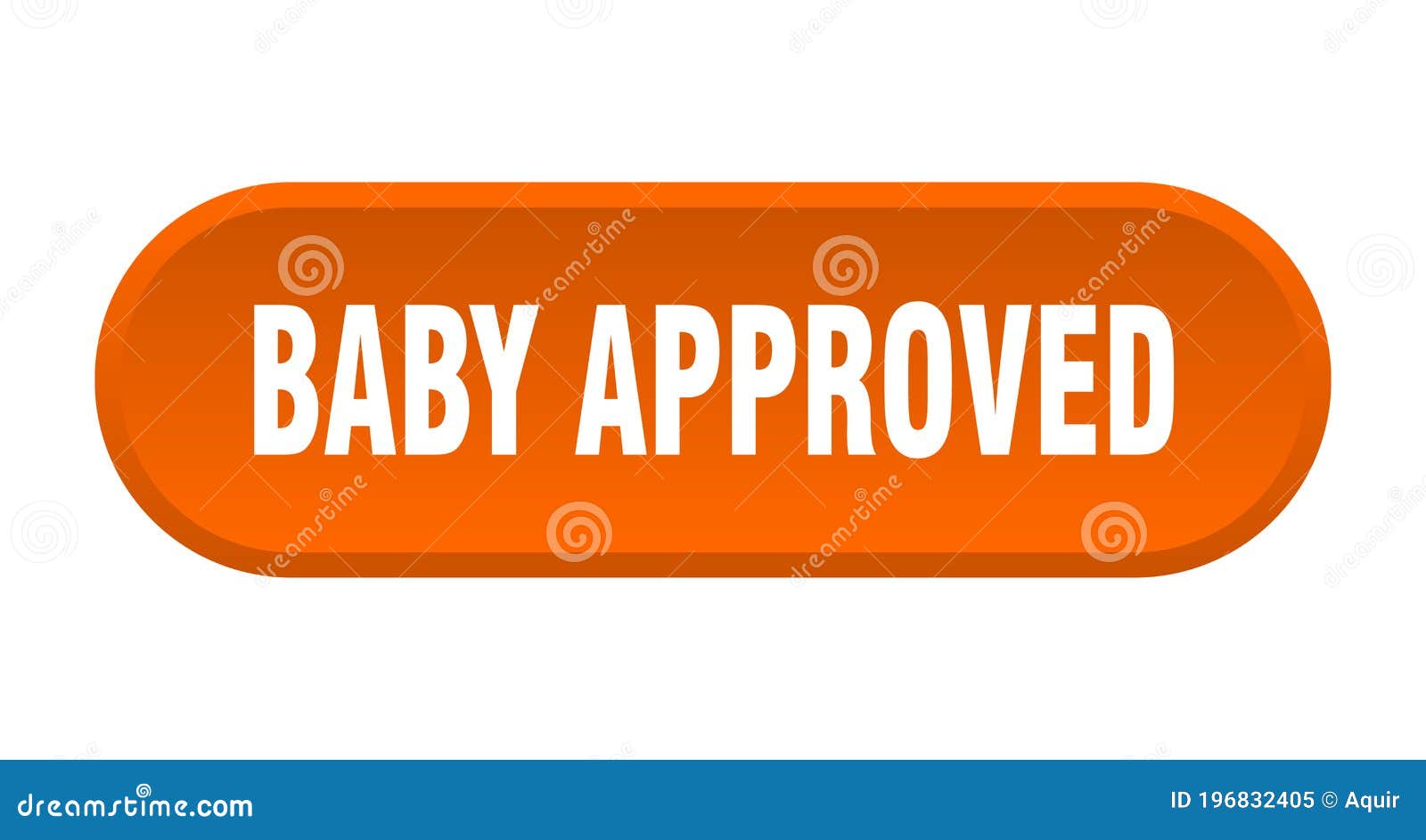 Baby Approved Finger Food Packaging Label Design Cartoon Vector ...