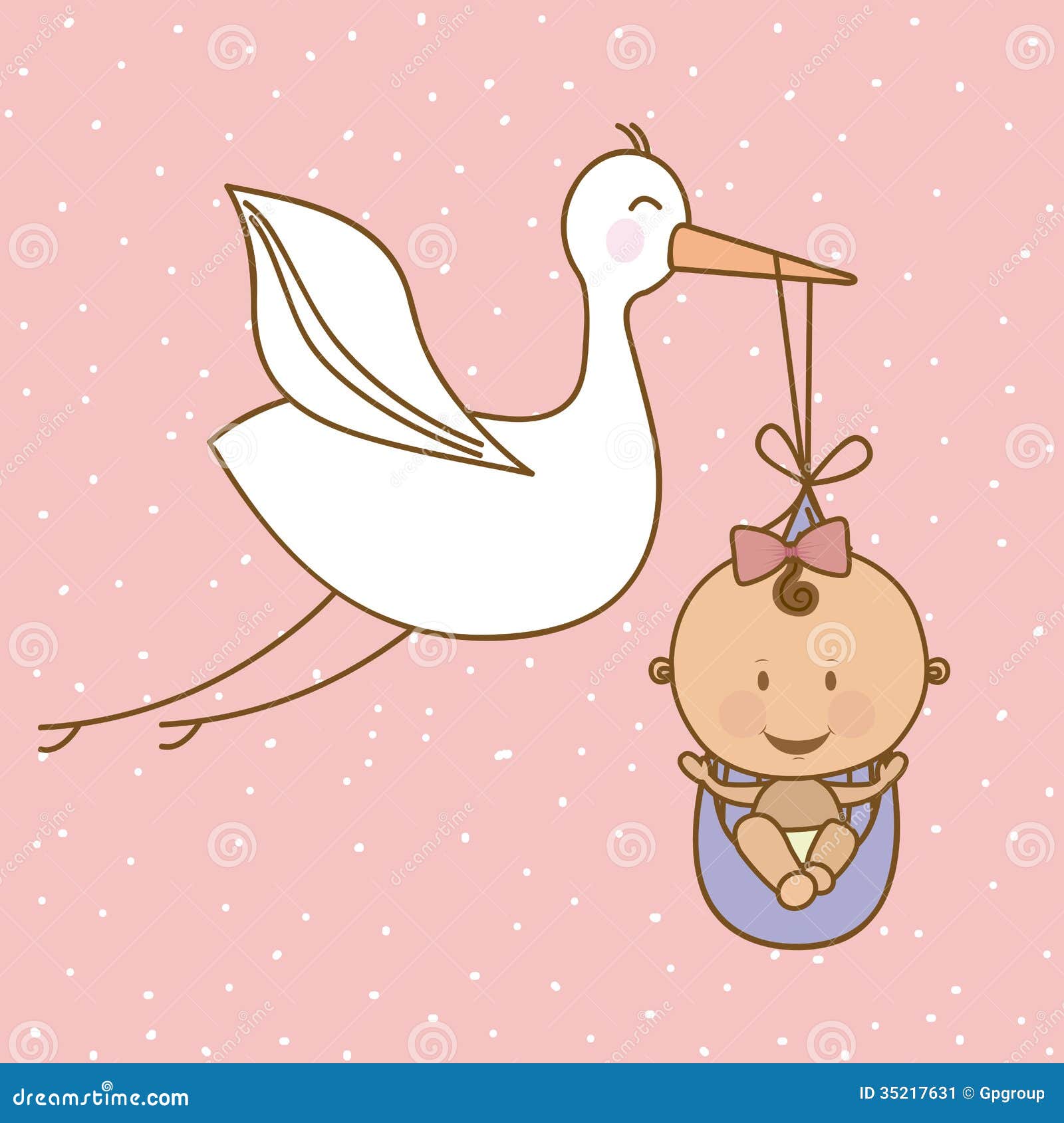 Baby Arrival Stock Image - Image: 35217631