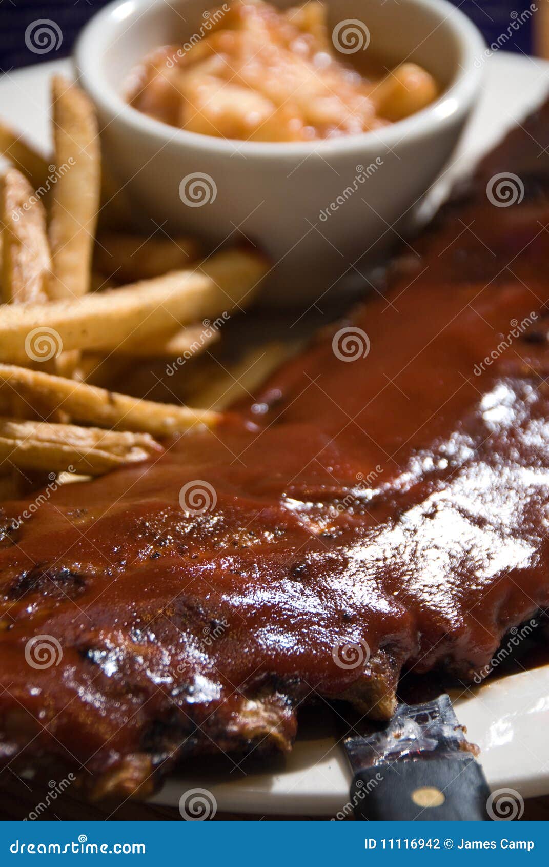 Baby back ribs stock photo. Image of close, rack, vertical - 11116942