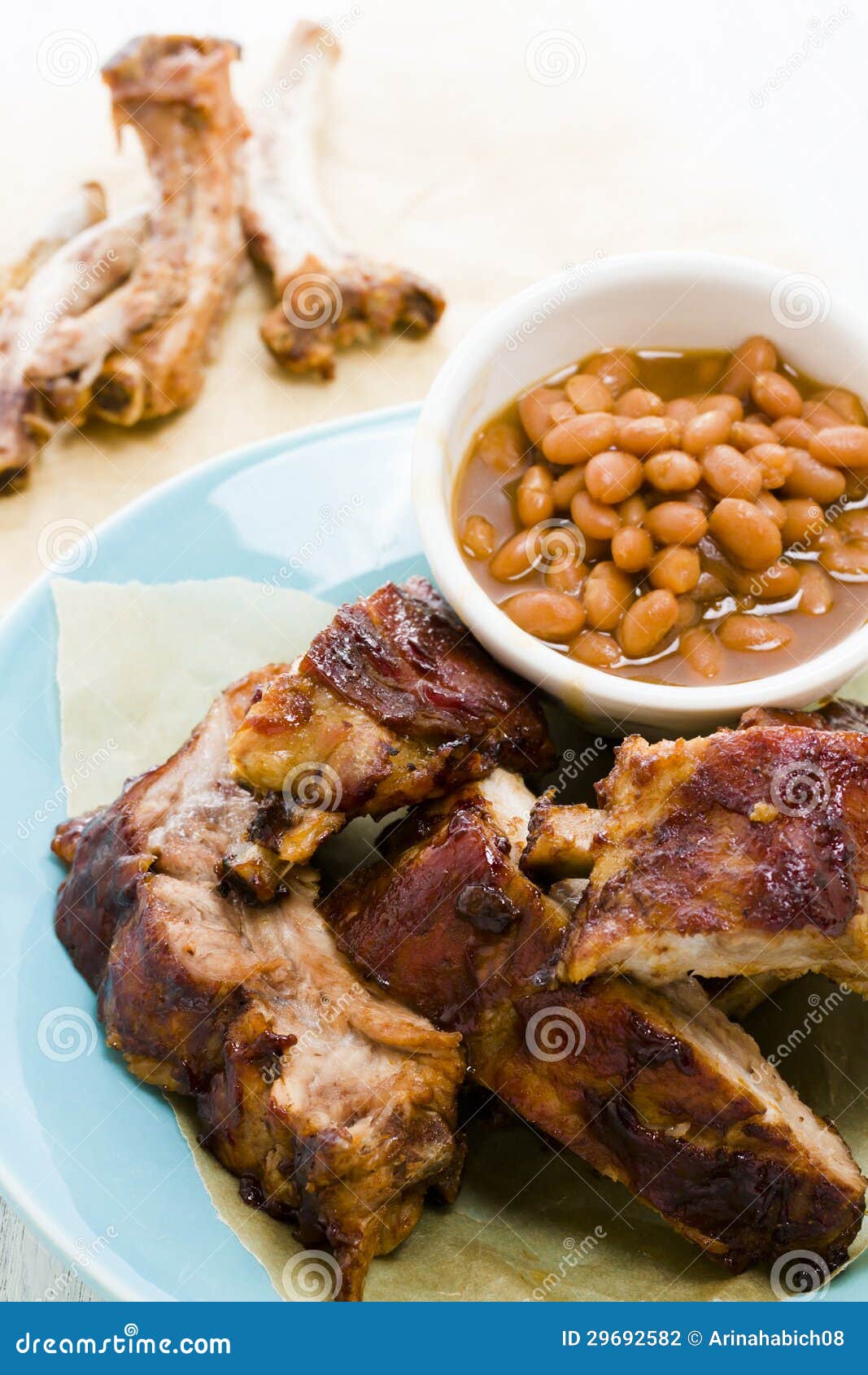 Baby Back Ribs stock photo. Image of healthy, cooking - 29692582
