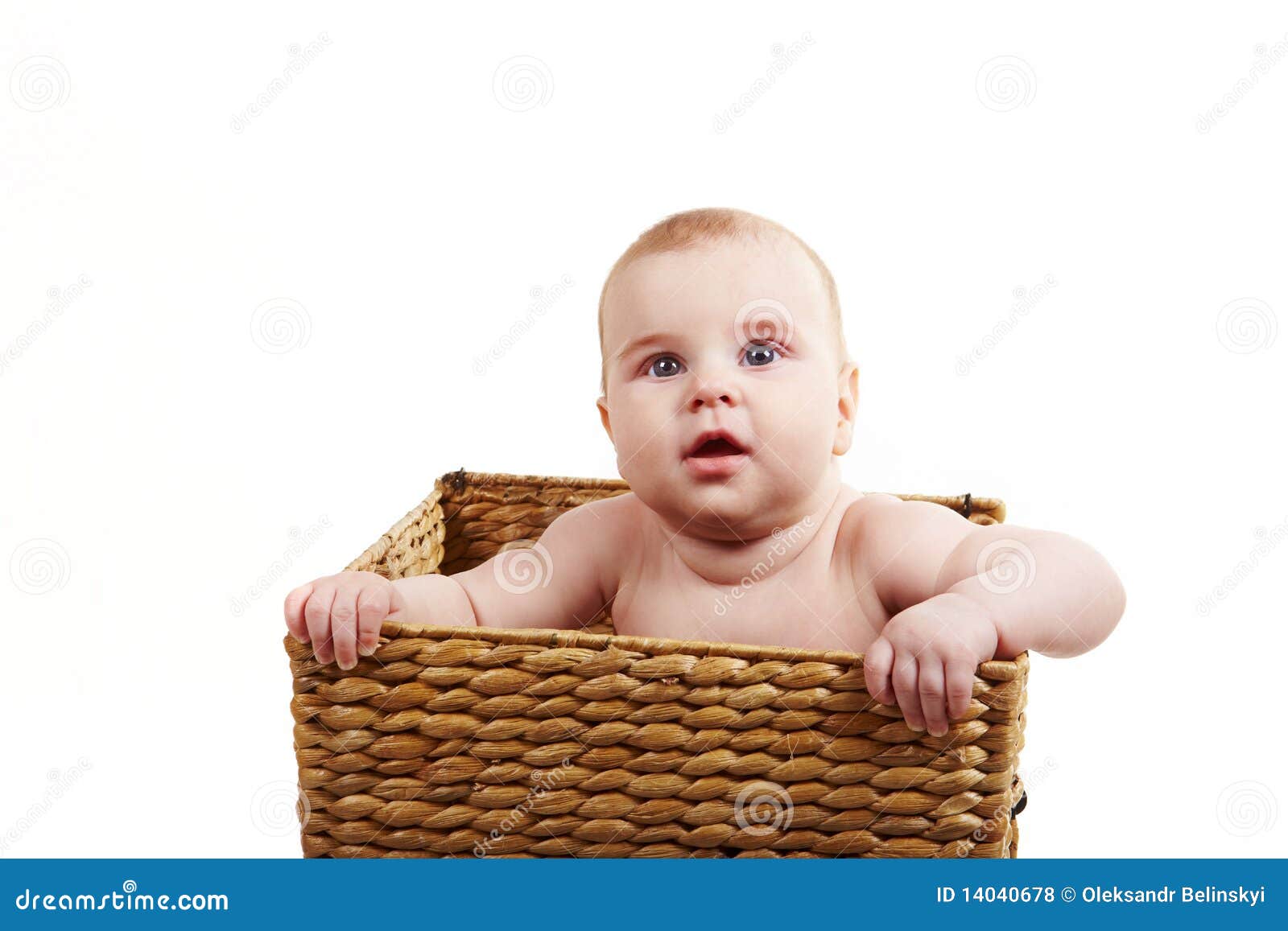 Baby in backet 1 stock photo. Image of tender, life, parent - 14040678