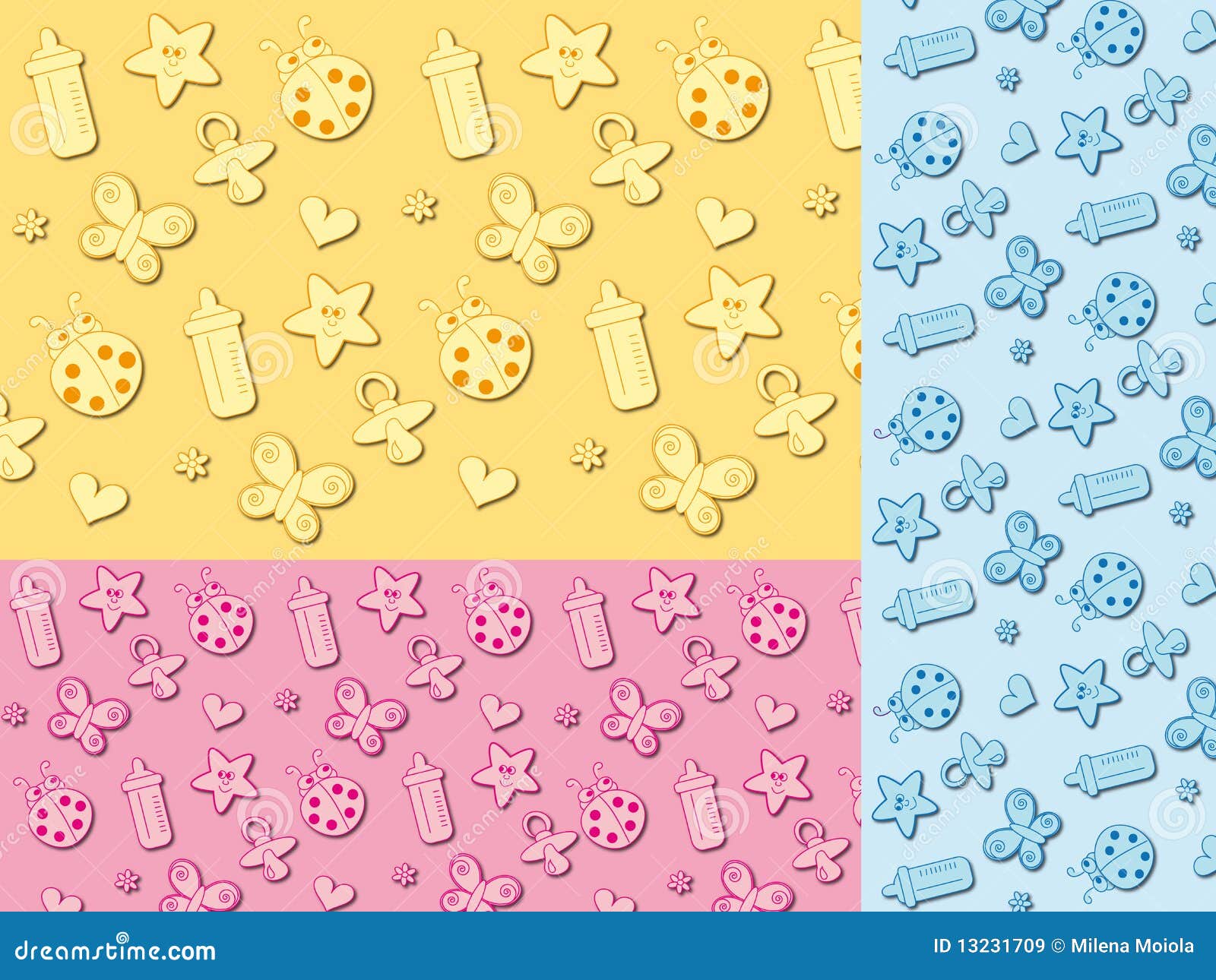 Collection of Baby Card Background Illustration - Dreamstime ID:9160