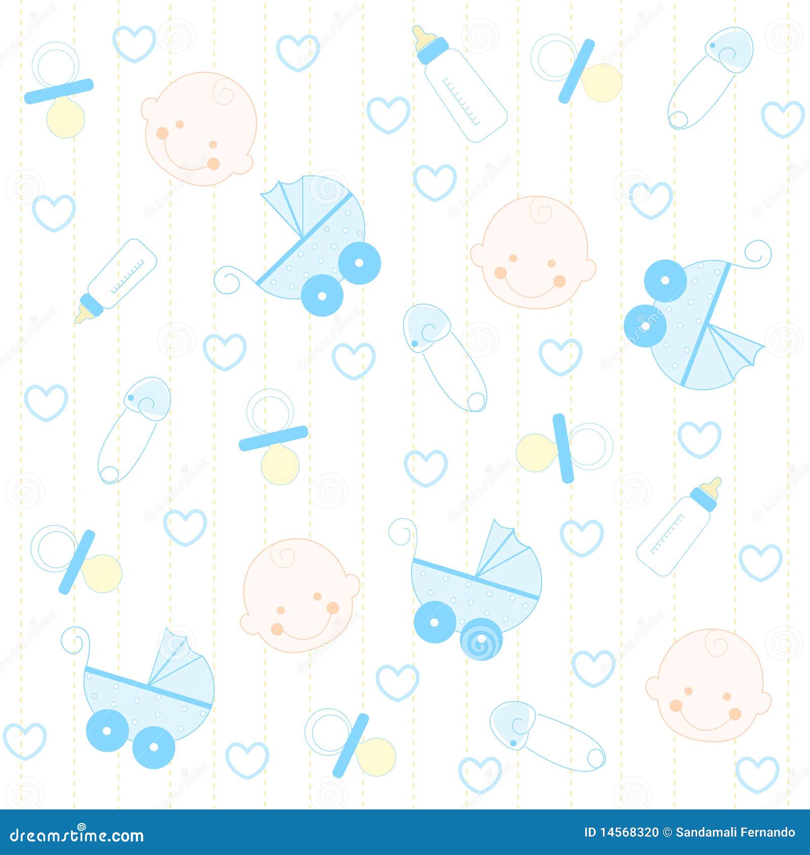 Baby background stock vector. Illustration of darling - 14568320