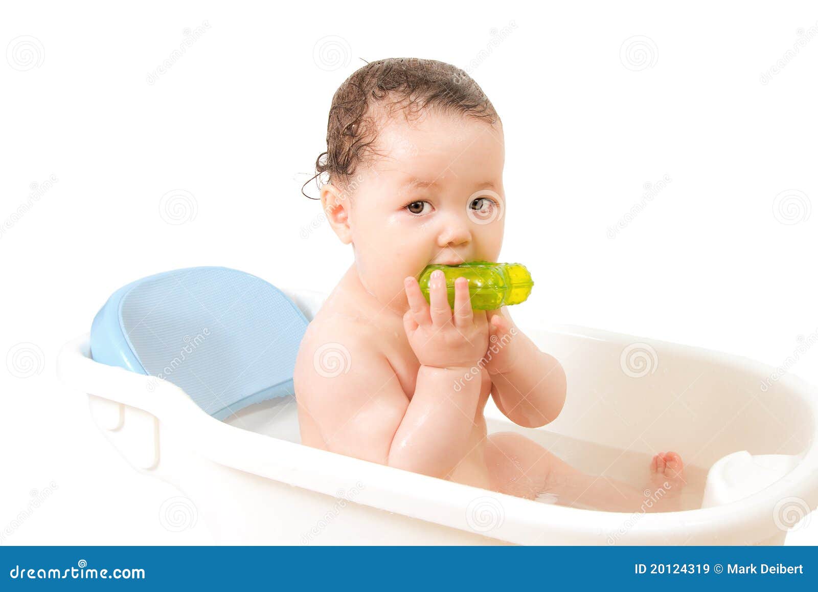 Baby in a Bath stock image. Image of baby, beauty, happy - 20124319