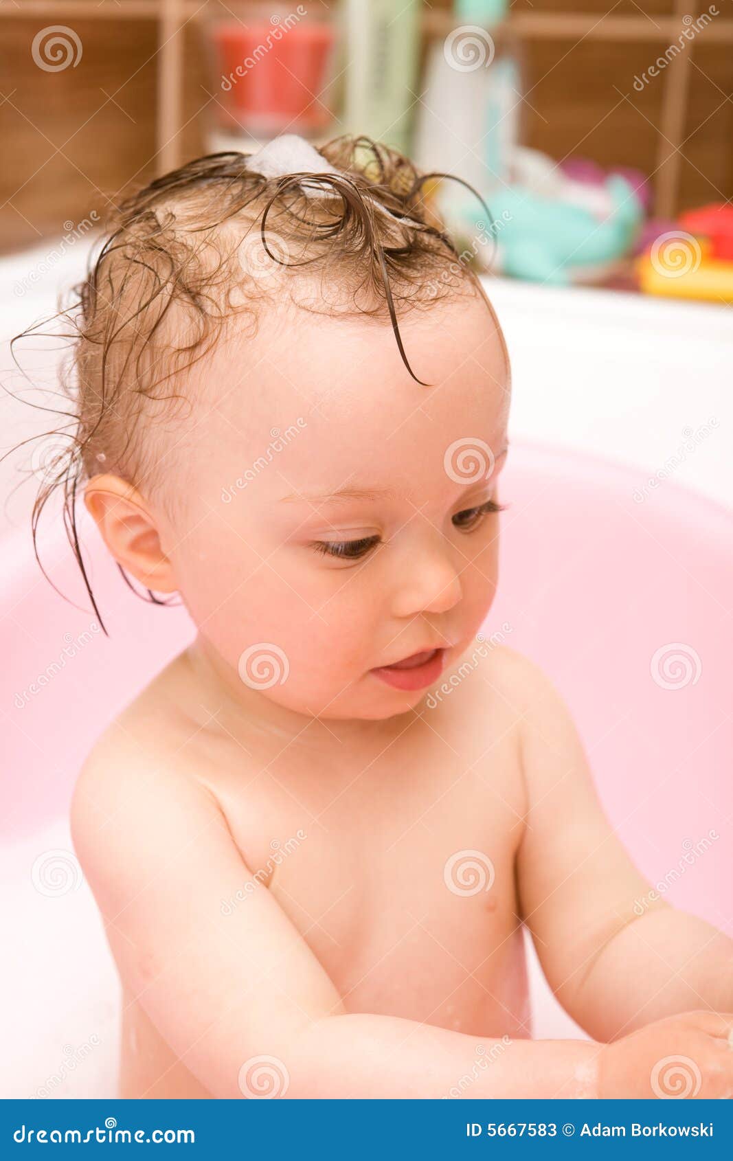 Baby Bath Picture. Image: 5667583