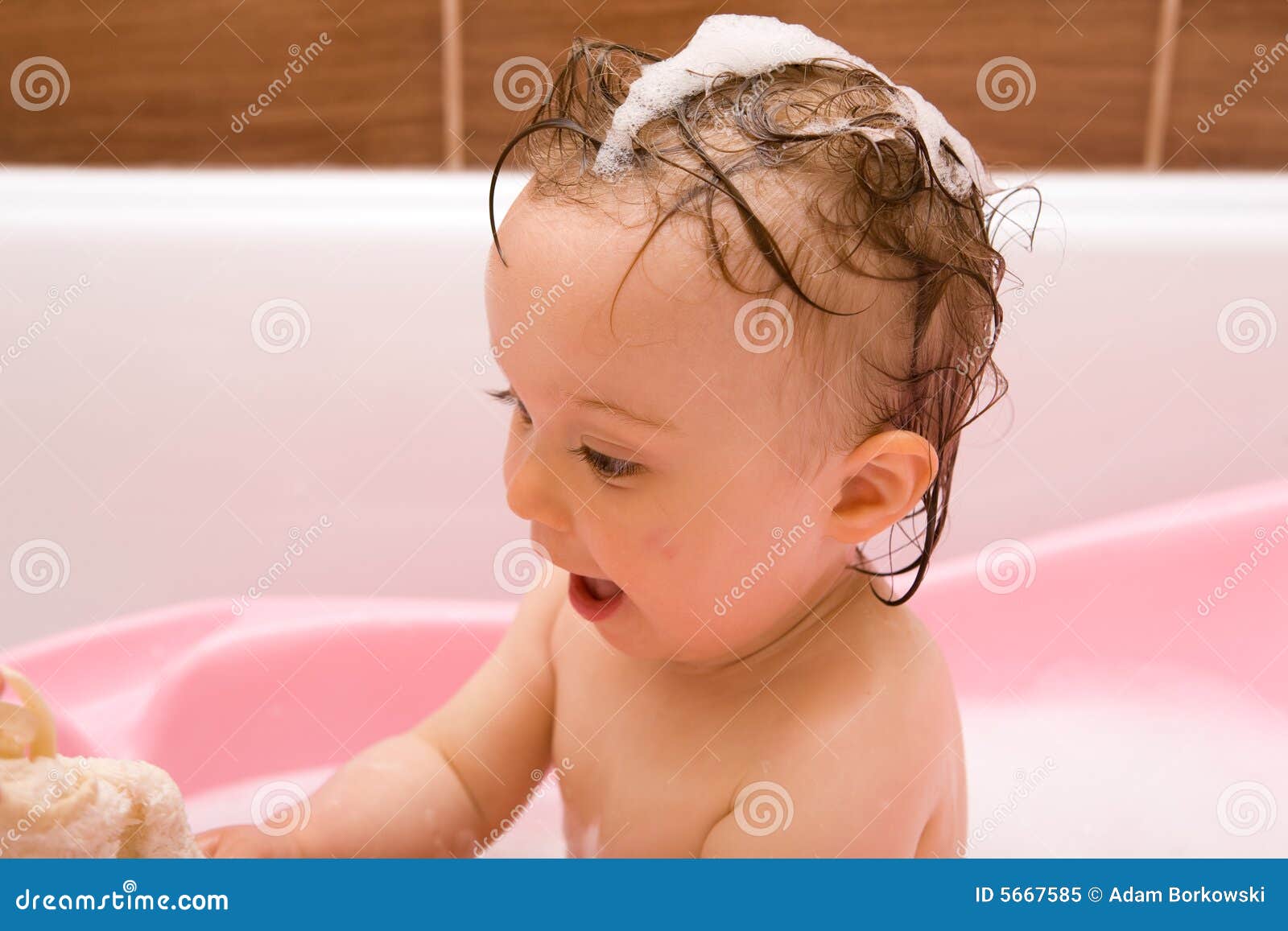 Baby Bath Picture. Image: 5667585