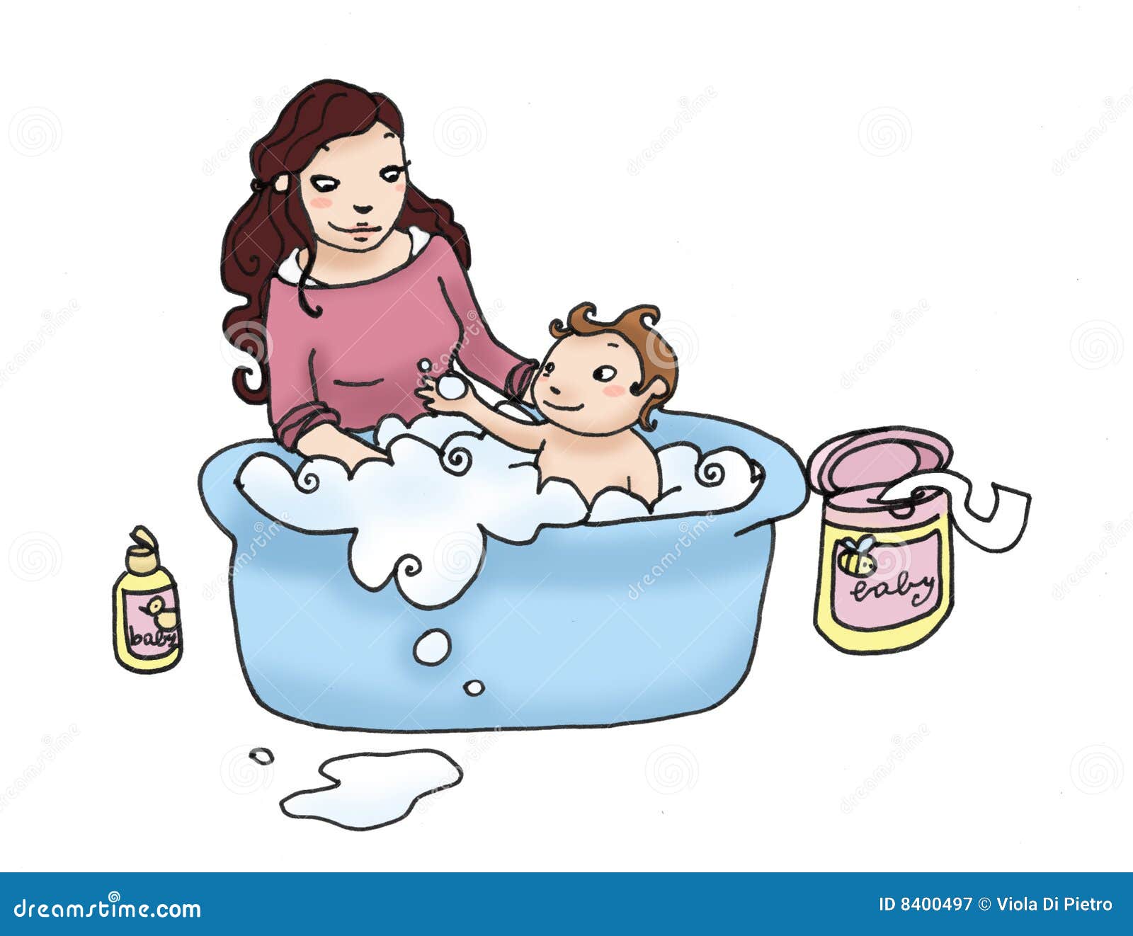 Baby Bath Animations