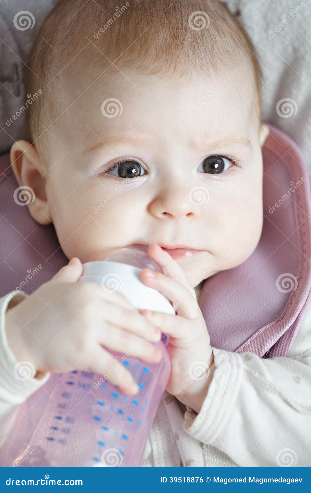 Baby biting pacifier stock photo. Image of biting, baby - 39518876
