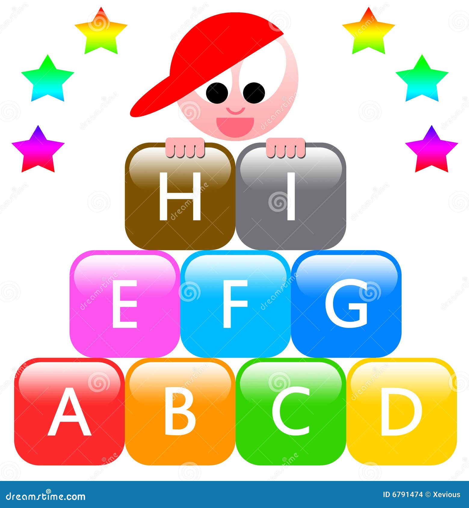 Baby Blocks Stock Photography | CartoonDealer.com #6791474