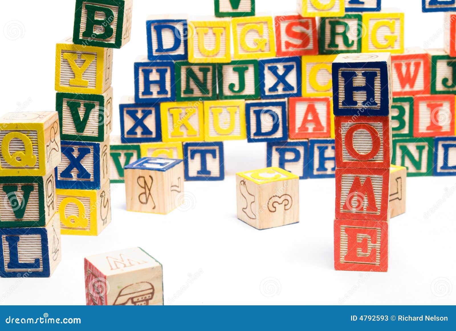 Baby Blocks Home stock image. Image of colorful, child - 4792593