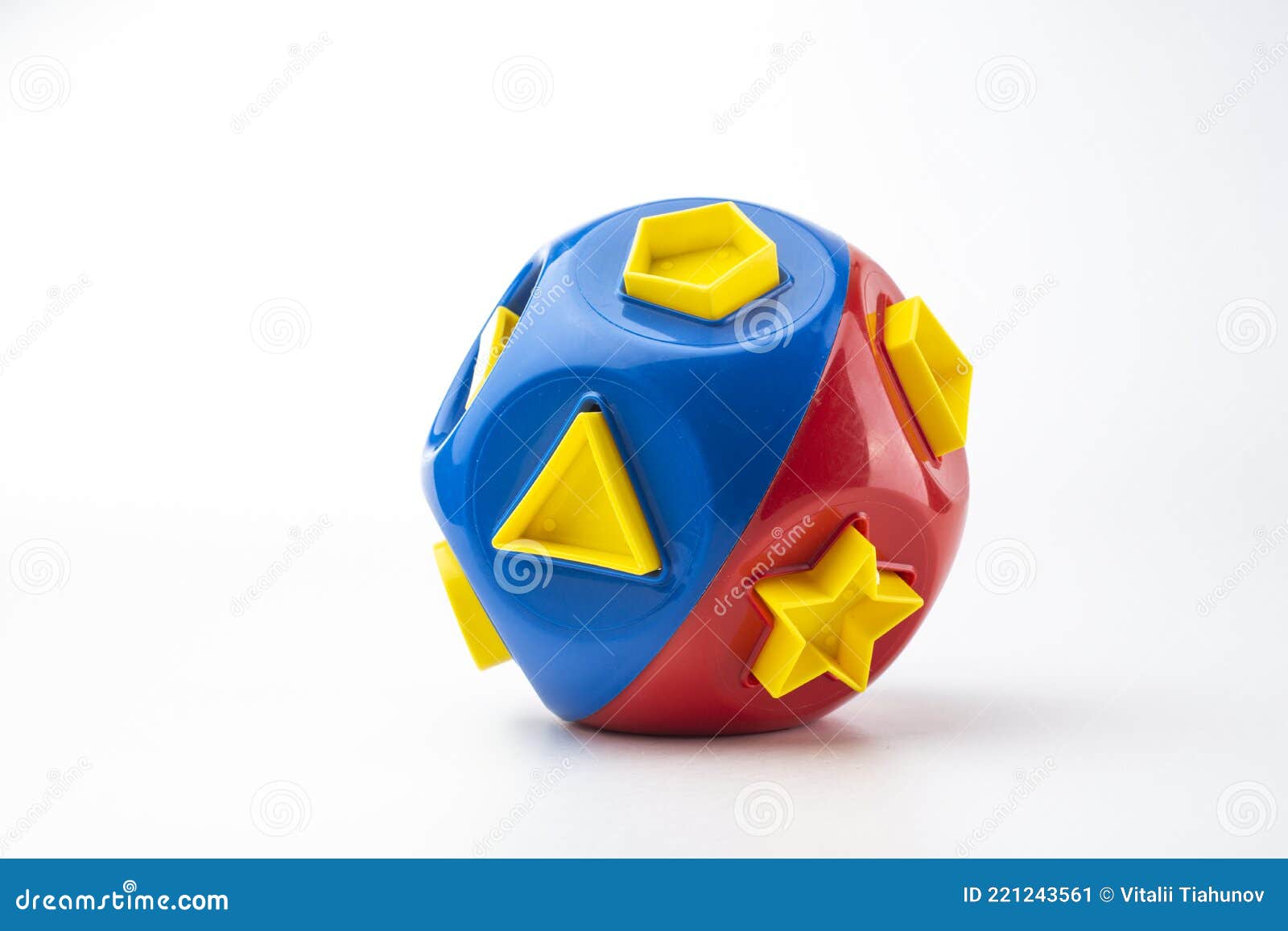 Baby Blocks Shape Sorter Toy Stock Image - Image of construction ...