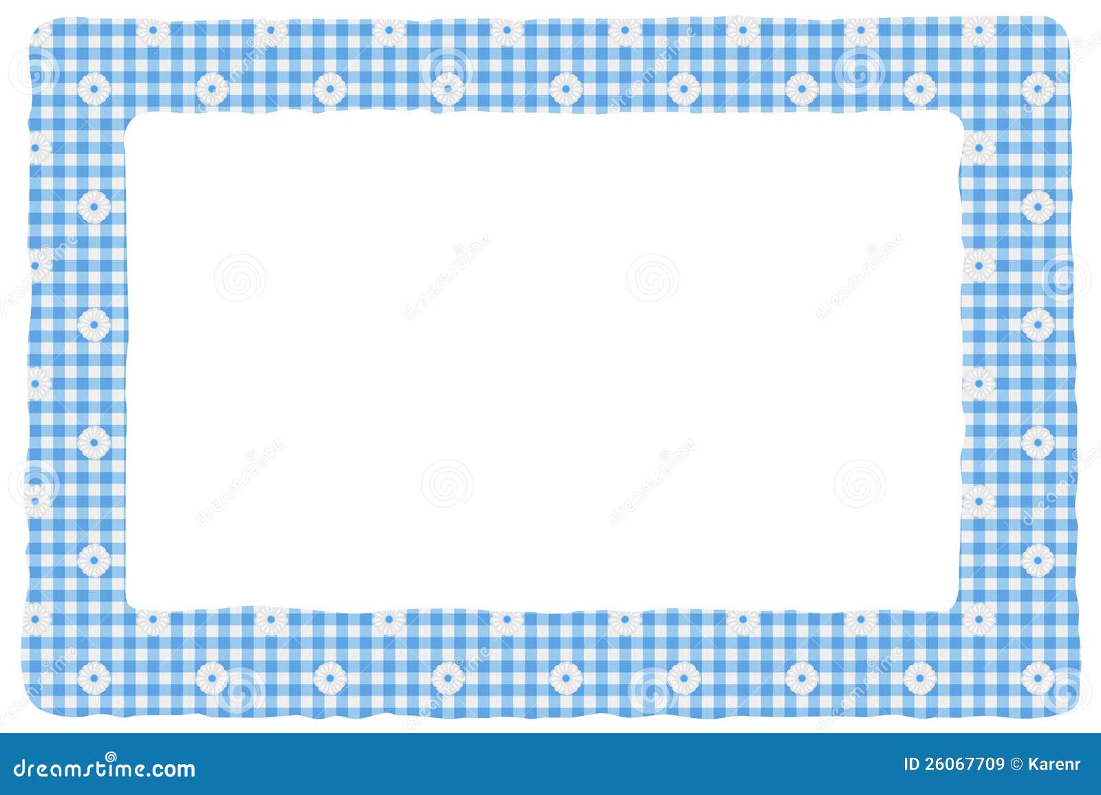 Baby Blue Border Line