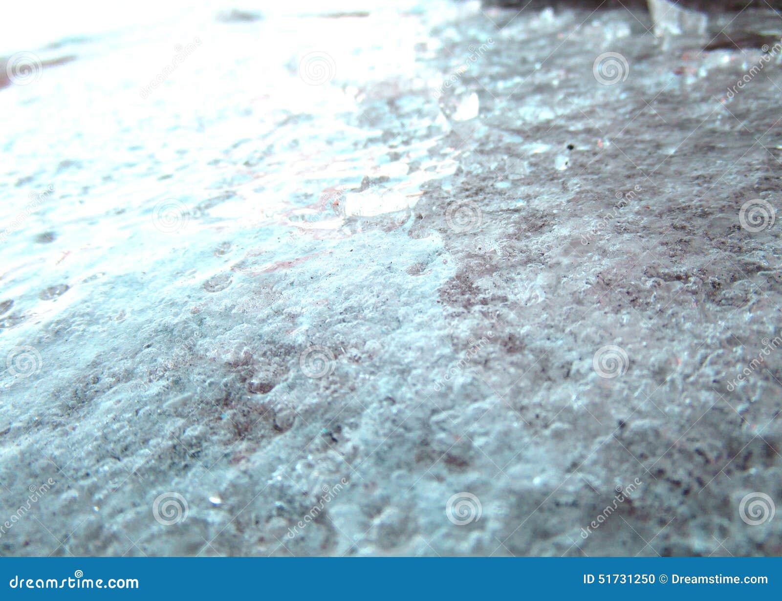 Baby Blue Ice stock photo. Image of snow, color, abstract - 51731250