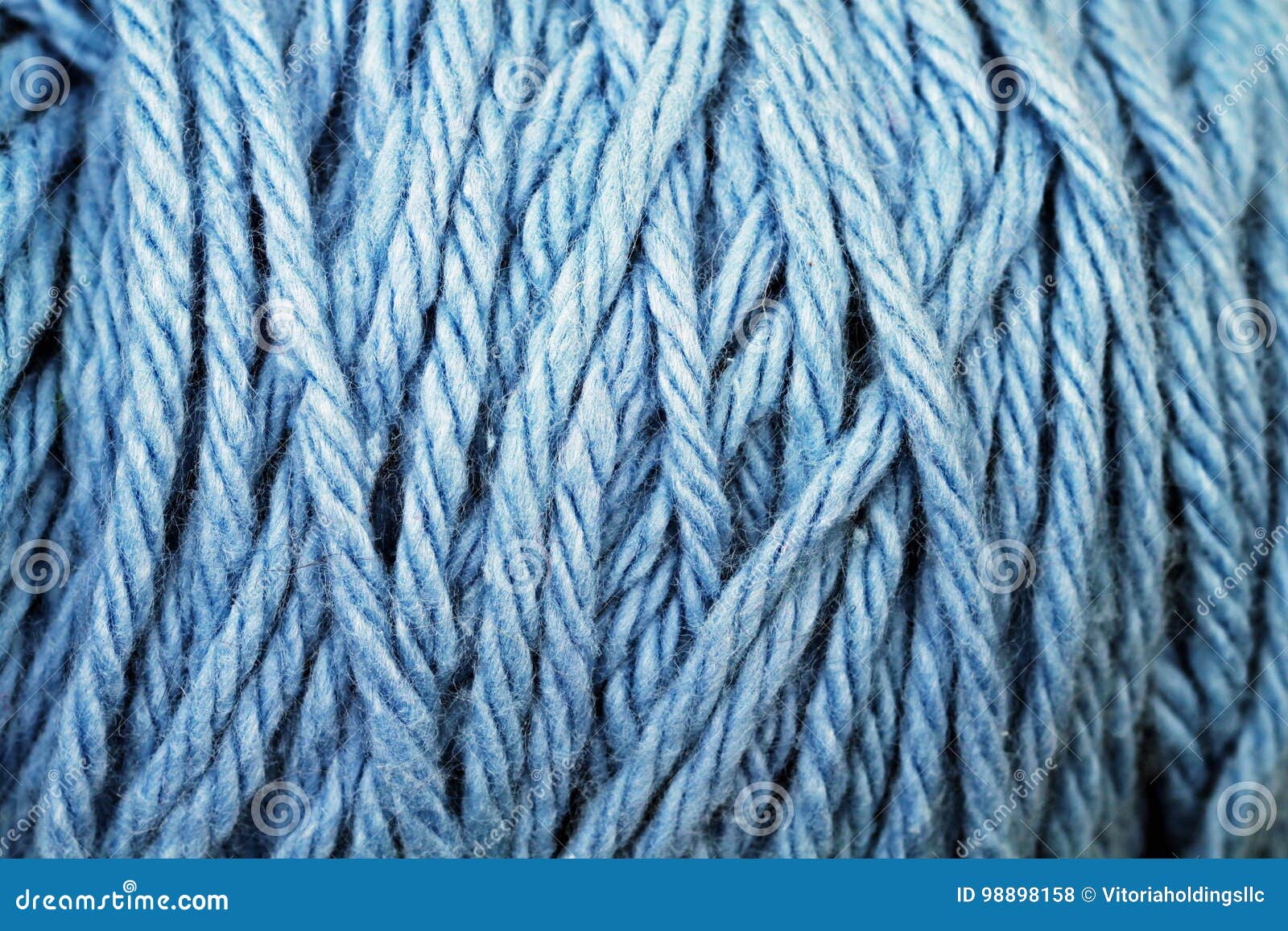Baby Blue Yarn Texture Close Up Stock Photo - Image of sapphire ...
