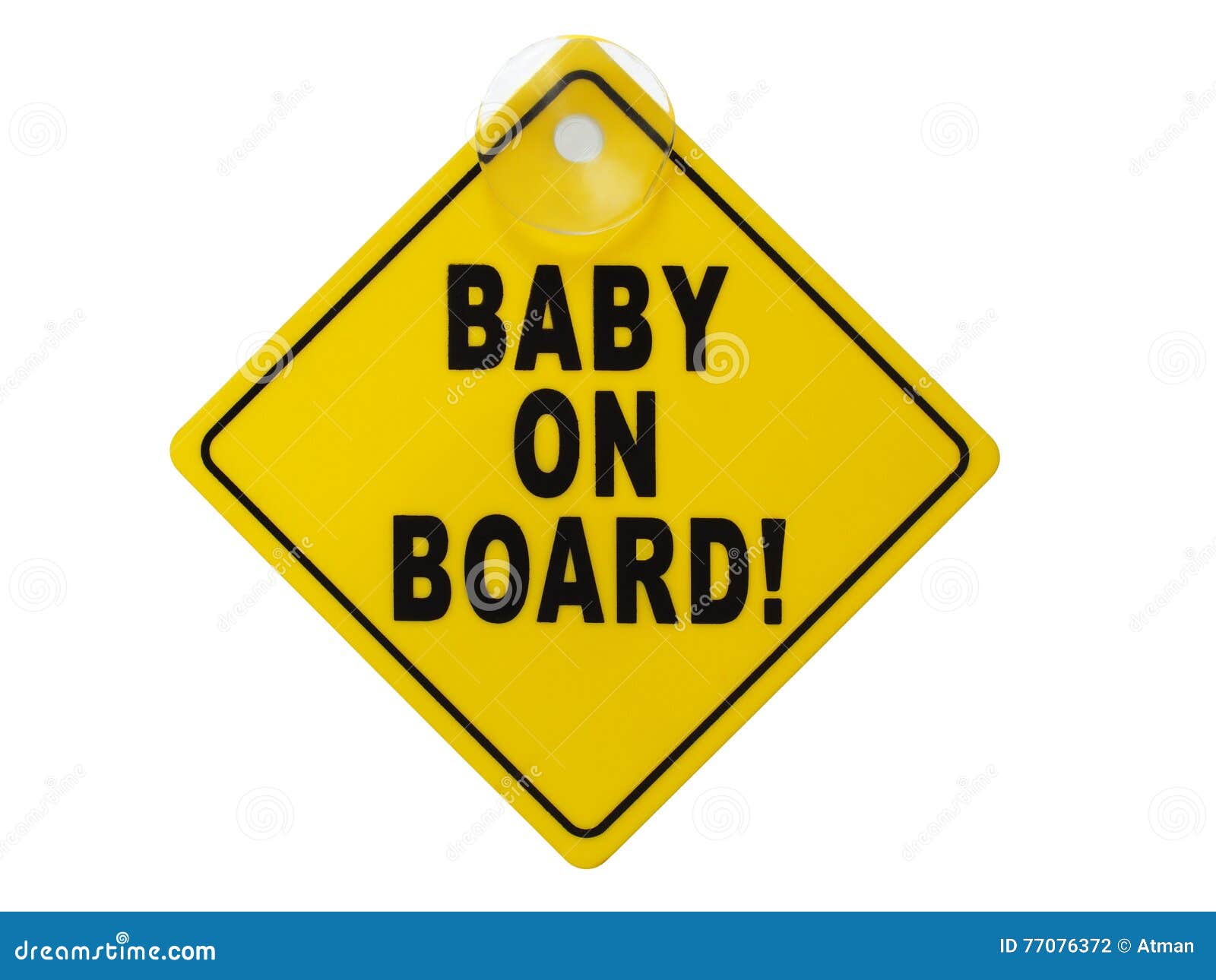 Baby on board sign stock photo. Image of danger, pictogram - 77076372