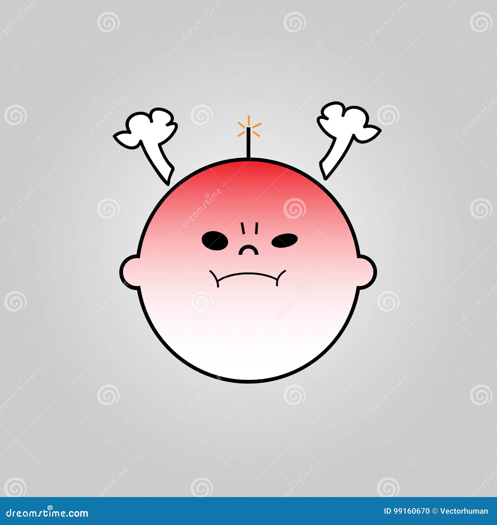 Baby boos pictogram vector illustratie. Illustration of familie - 99160670