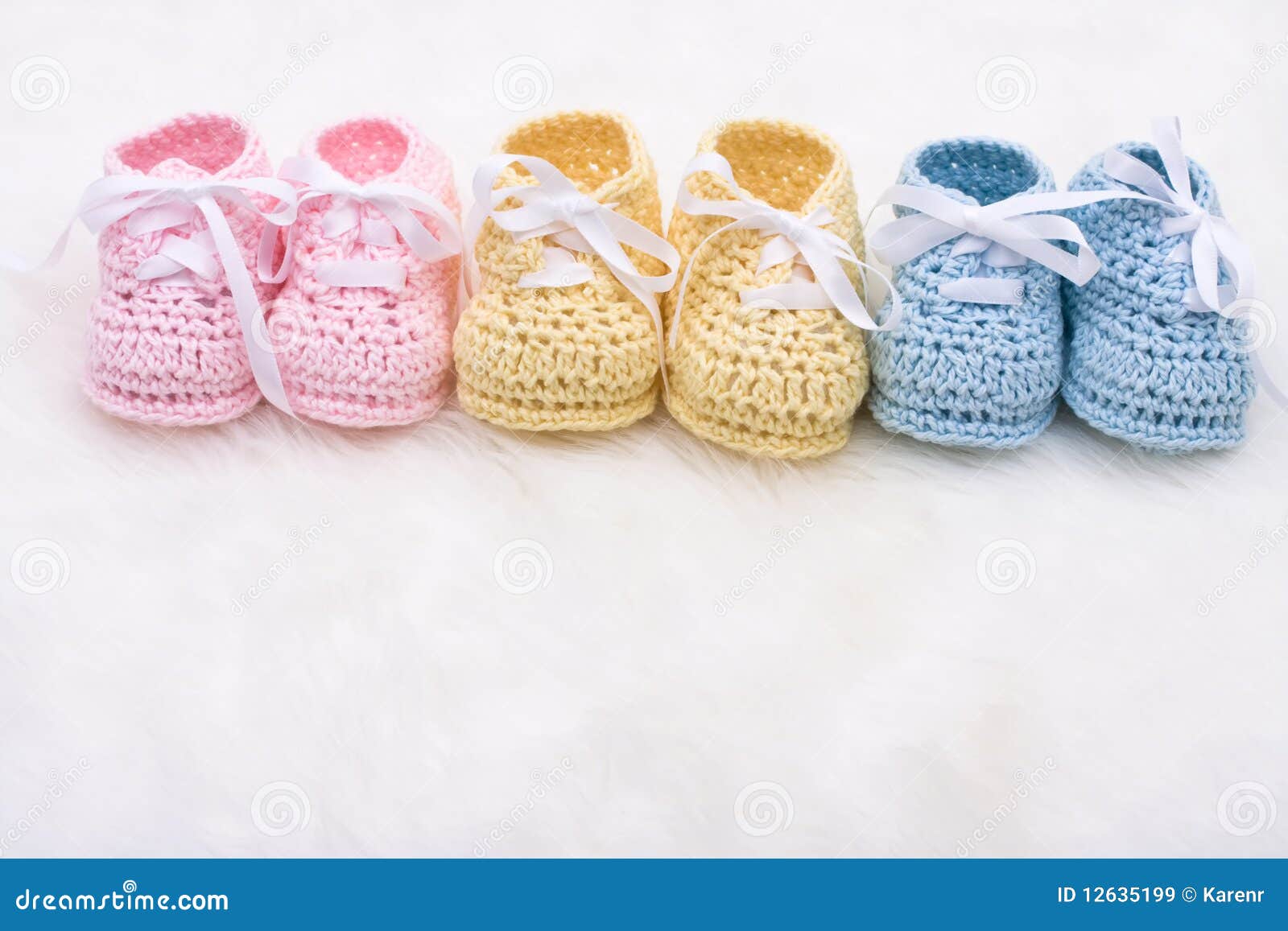 Baby Booties stock image. Image of shower, pink, copy - 12635199