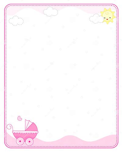 Baby border / frame stock vector. Illustration of artwork - 10633684