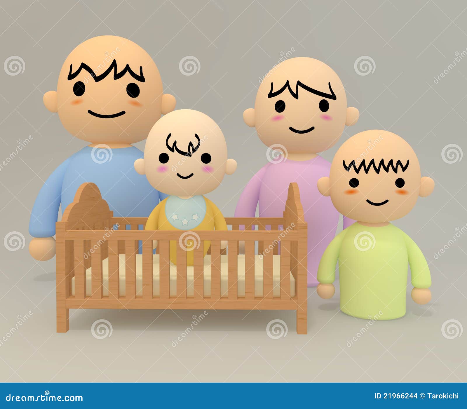 Baby is born stock illustration. Illustration of cute - 21966244