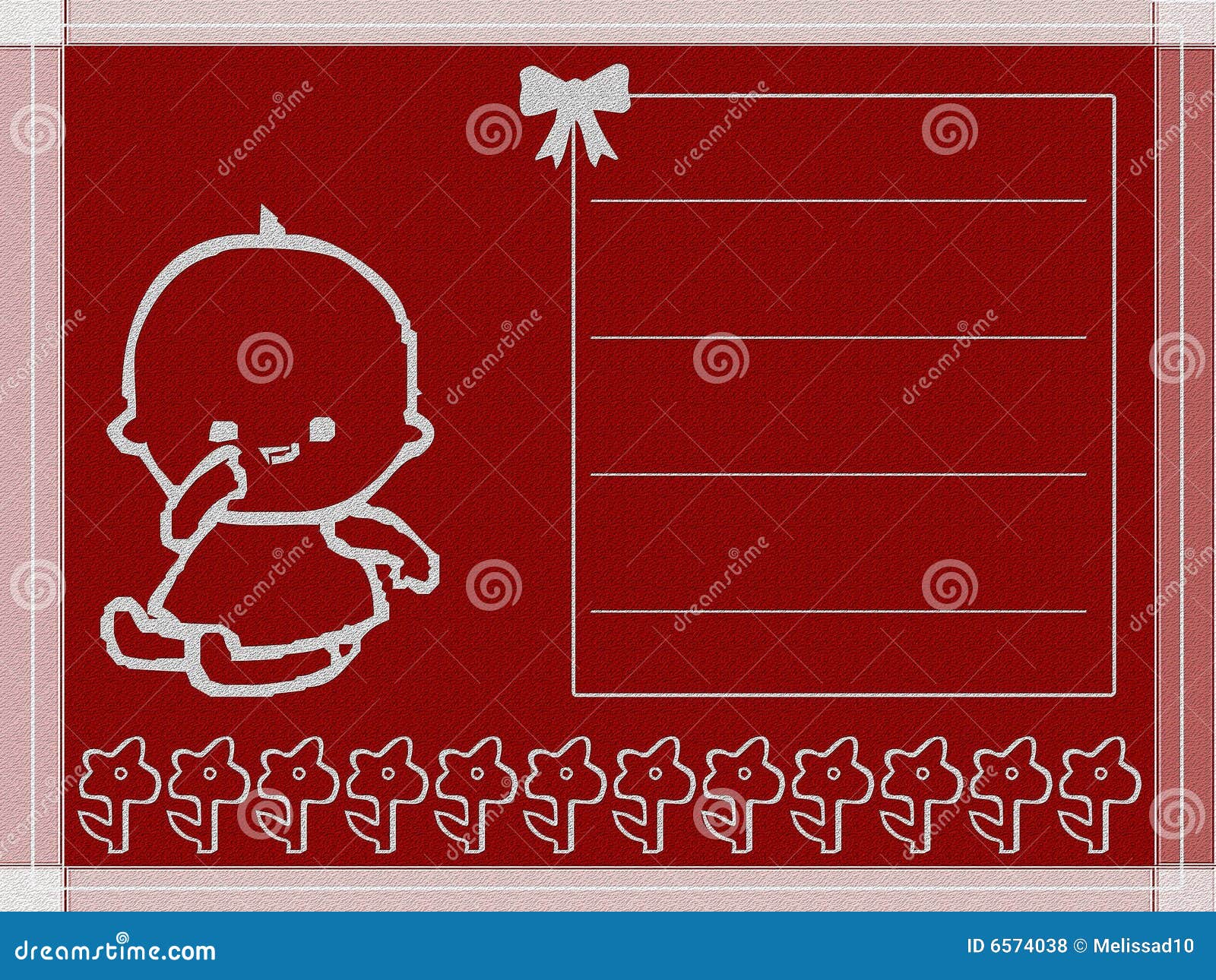 Baby Born Card Picture. Image: 6574038