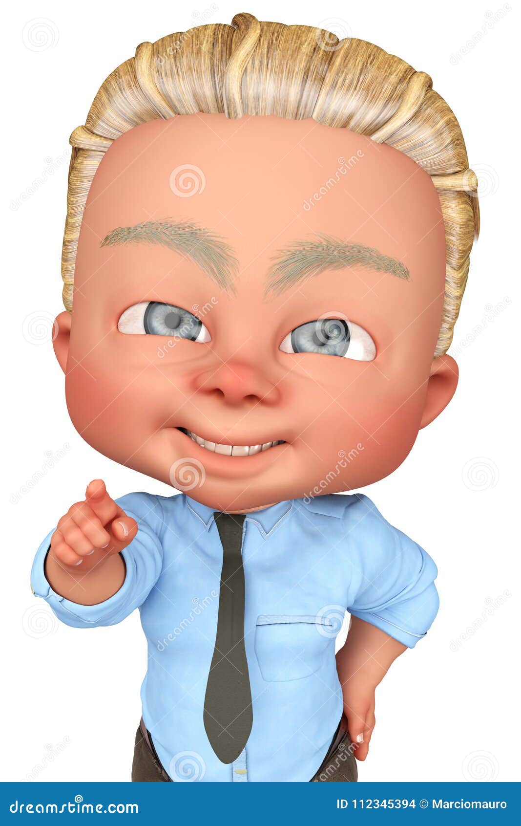 Baby Boss Come on Give a Hug Stock Illustration - Illustration of blue ...