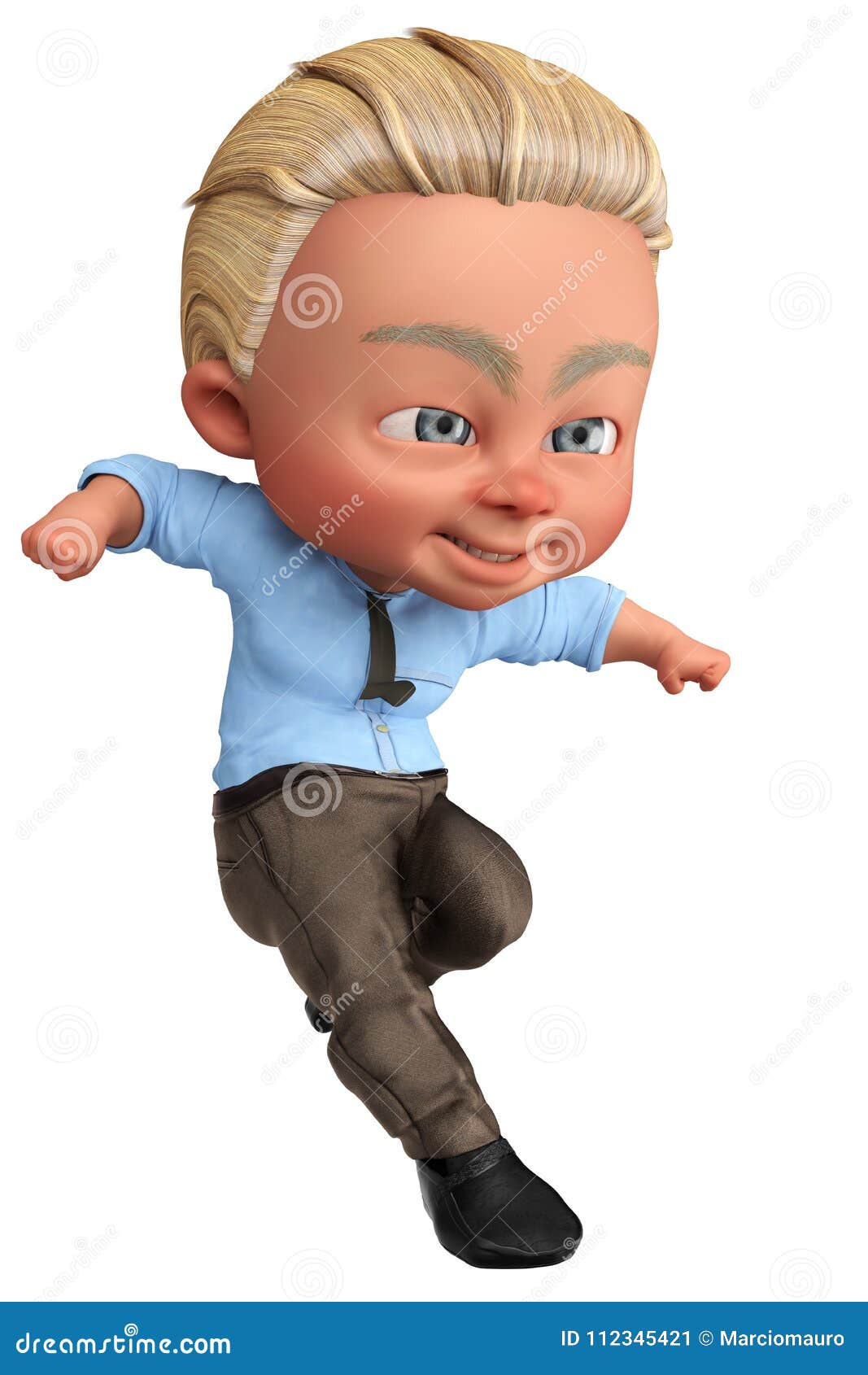 Baby Boss Come on Give a Hug Stock Illustration - Illustration of ...