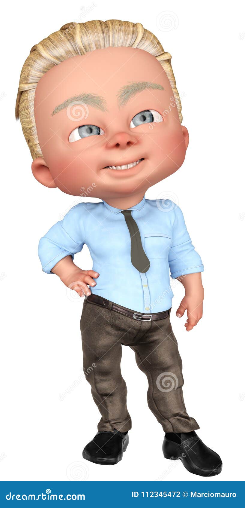 Baby Boss Come on Give a Hug Stock Illustration - Illustration of ...