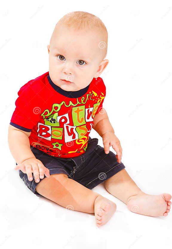 Baby boy stock image. Image of amazed, perplexed, pleasure - 10727895