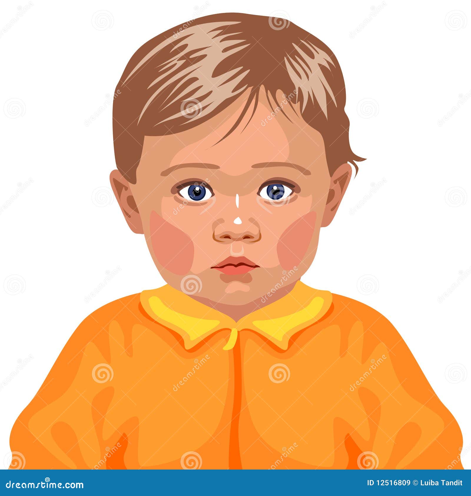 Calm Boy Clipart